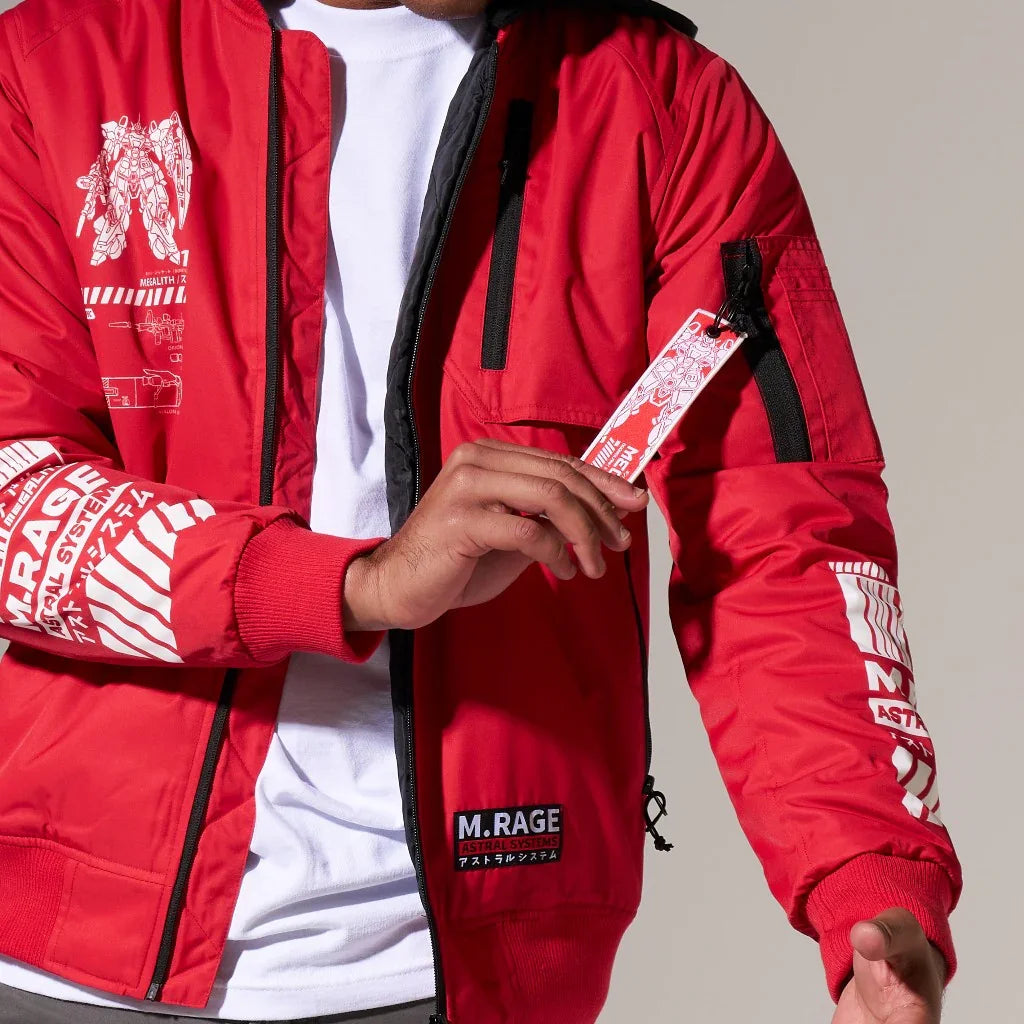 Megalith Anime Bomber Jacket (Boomslank x M.RAGE)