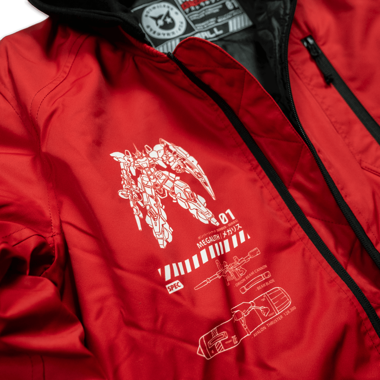 Megalith Anime Bomber Jacket (Boomslank x M.RAGE)