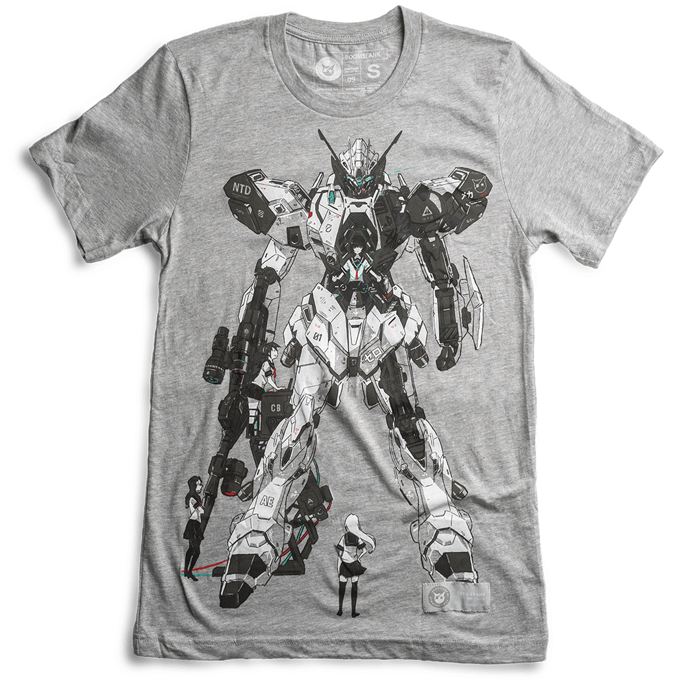 Zero Frame (2nd Gen) anime graphic tee by Boomslank