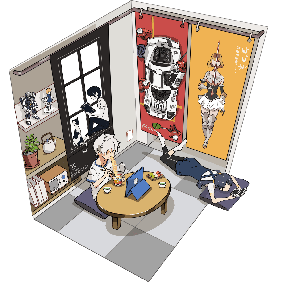 Megalith Anime Banner / Wall scroll – Boomslank